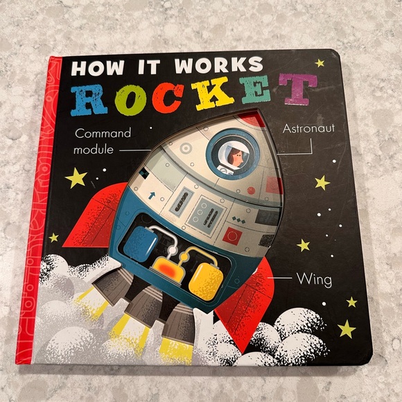 Toys | How It Works Rocket Board Book Cutouts | Poshmark